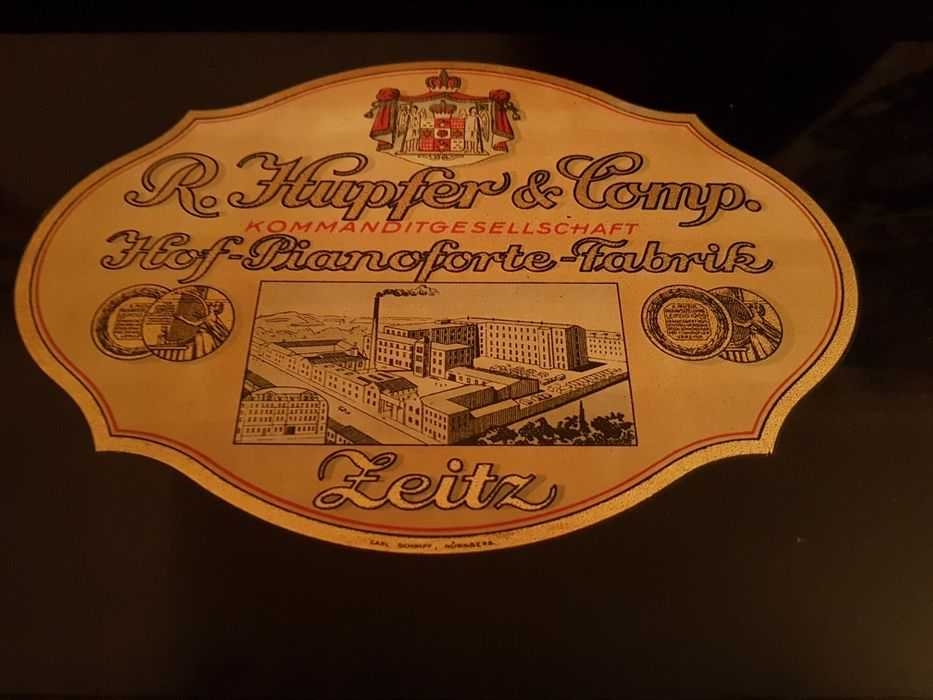 HUPFER, ALBERT FABIAN, Bernburg. Раритетное немецкое пианино. 1 500 y.e ...